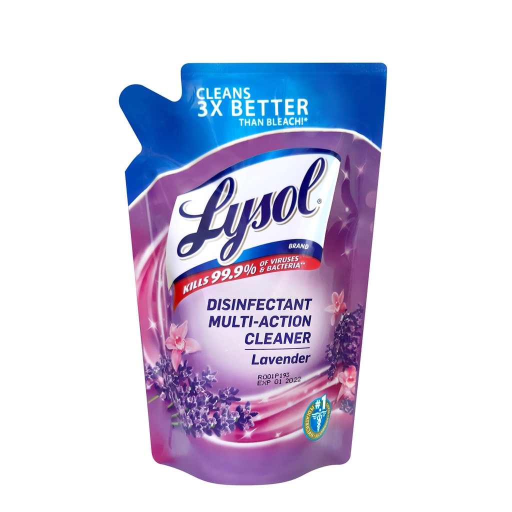 LYSOL Clean & Fresh Multi-surface Cleaner Lavender Refill 800ml ...