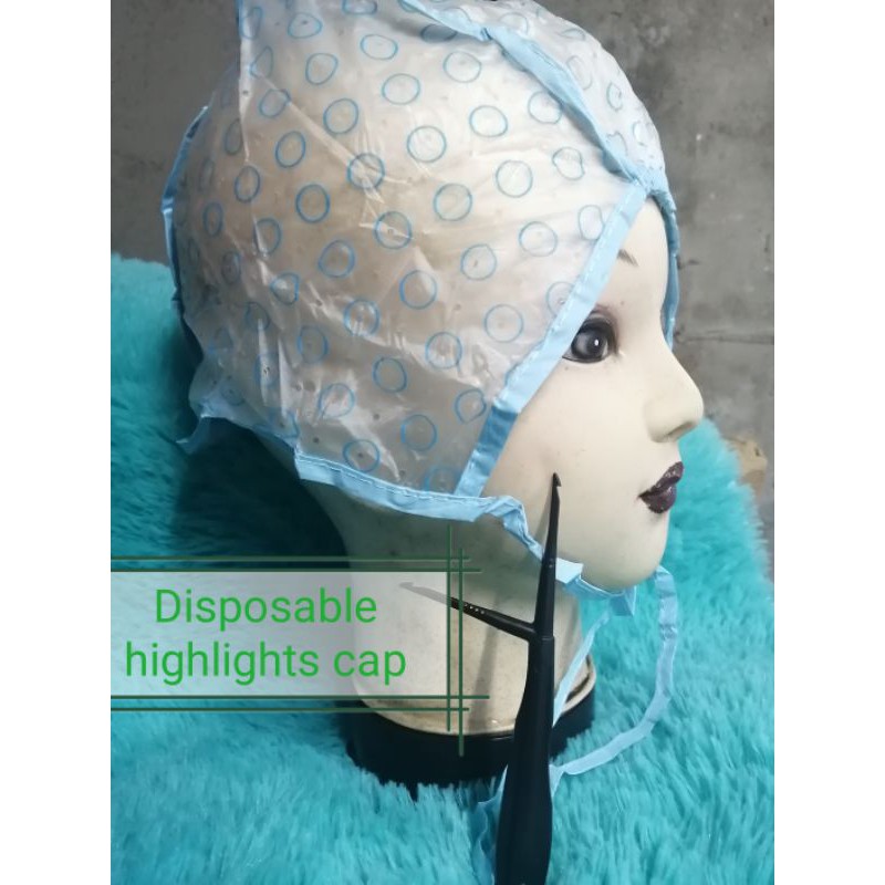 DISPOSABLE HIGHLIGHTS bleaching CAP hair bleach caps high light ...