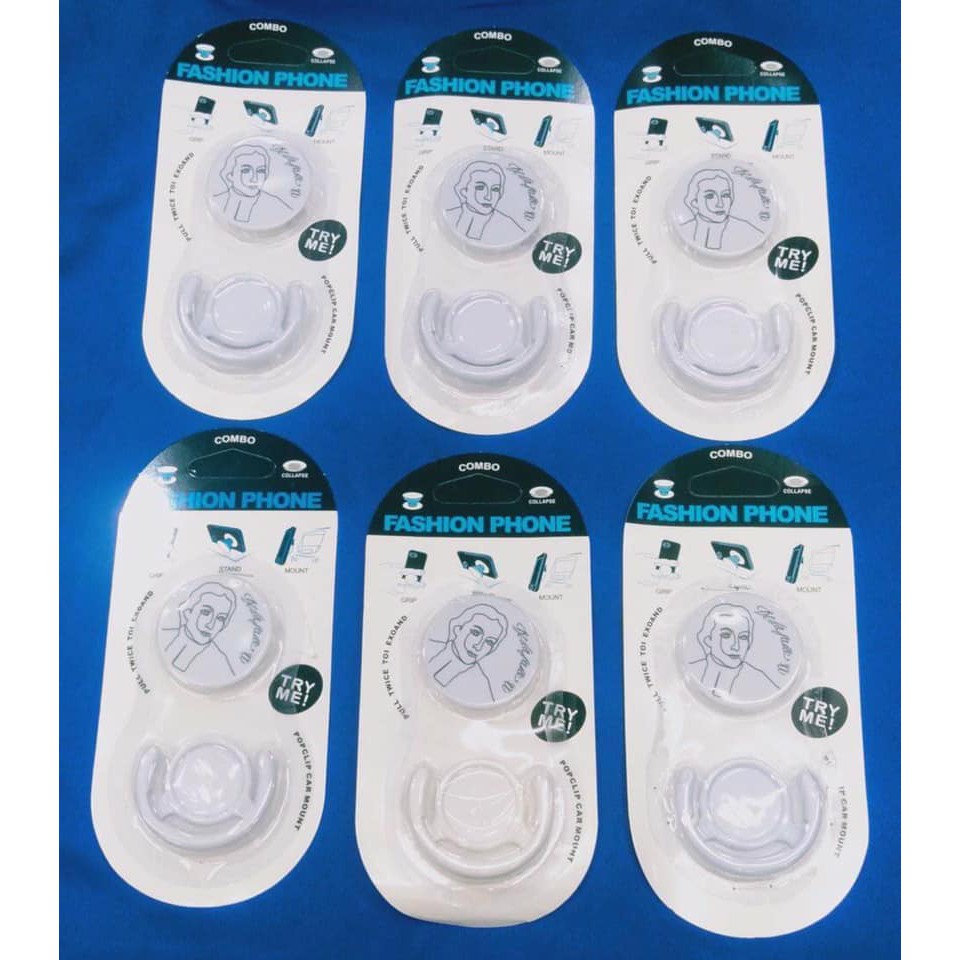 PERSONALIZED Mobile Phone Pop Socket with Print (30 pieces) | Shopee ...