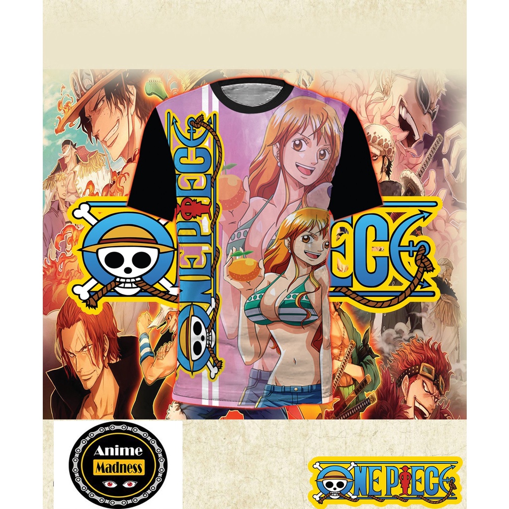 ONE PIECE Sublimation T-shirt version 4 | Shopee Philippines