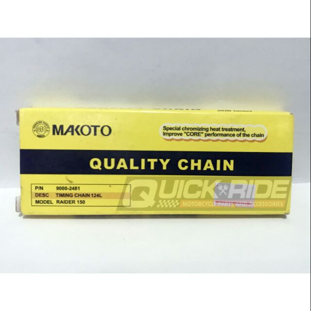 Raider 150 Timing Chain 124L - Makoto | Shopee Philippines