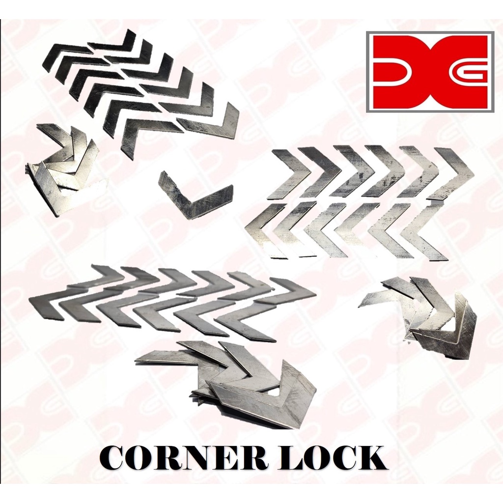 CORNER LOCK (SOLD PER PACK / 100PCS) | Shopee Philippines