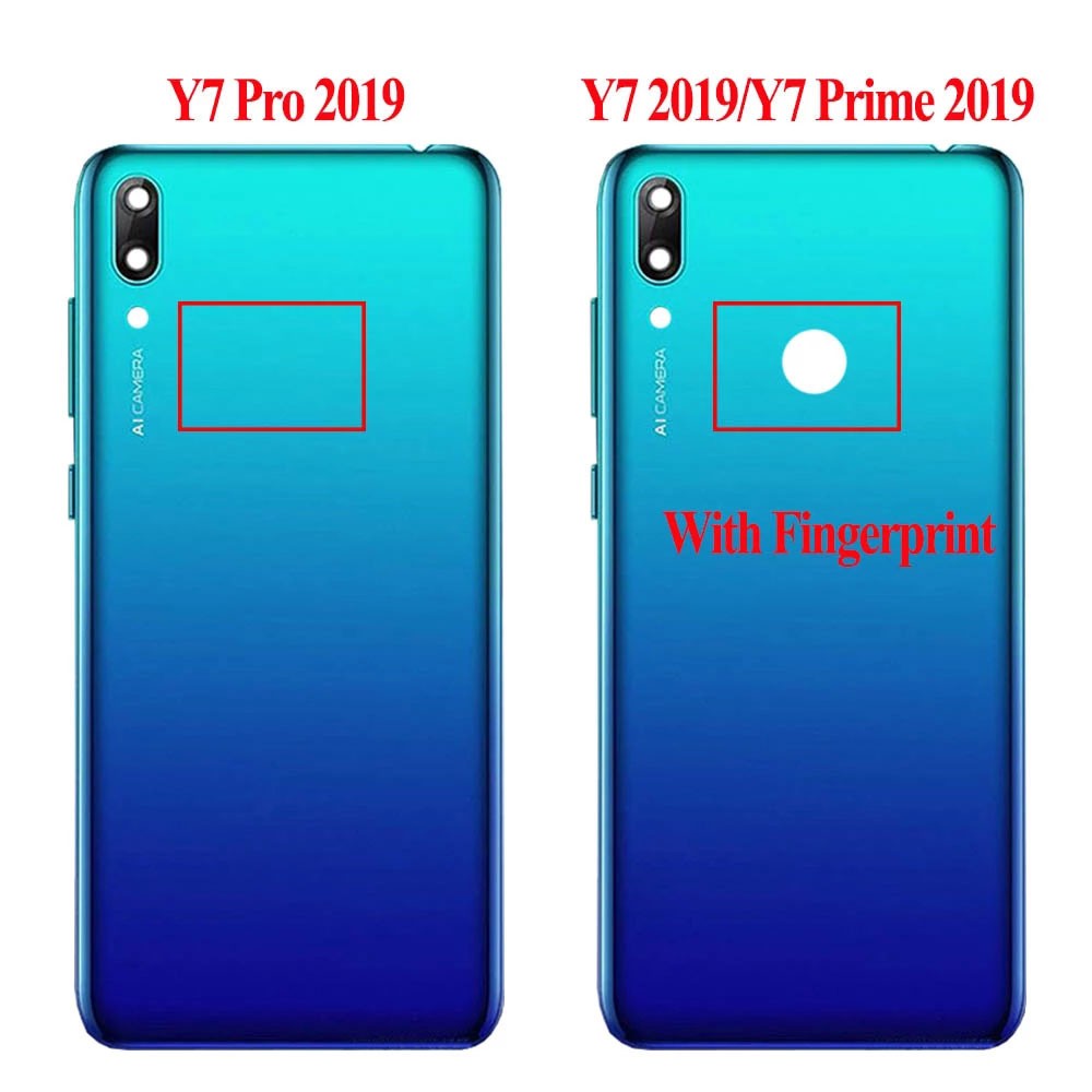 For Huawei Y7 2019 Y7 Pro 2019 Y7 Prime 2019 LCD Faceplate Frame Front ...