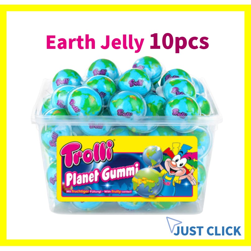 [Trolli] Planet Trolli 10pcs Gummy candy Jelly / Planet Earth / Galaxy ...