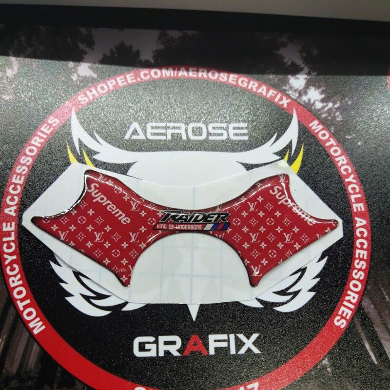 RAIDER R150 TPOST COVER STICKER DECALS EMBOSSED | Shopee Philippines