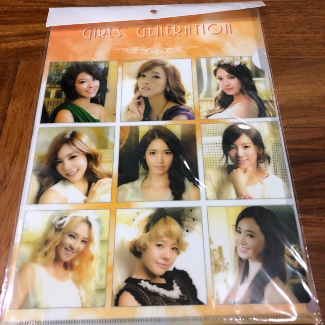 SNSD Girls Generation file folder | Shopee Philippines