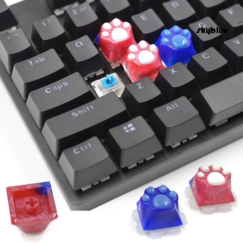 [SK]1 Set DIY Mechanical Keyboard Key Cover Cap Silicone Mold Epoxy ...