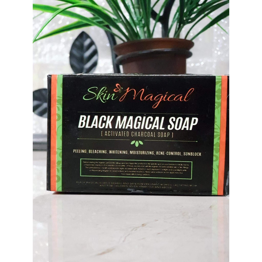 KYU Black Magical Soap (Activated Charcoal Soap) | Shopee Philippines