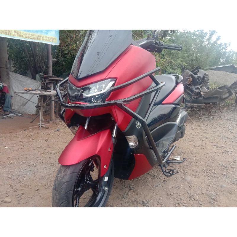 YAMAHA NMAX 155 V2- CRASH GUARD FULL DESIGN(powdercoated) | Shopee ...
