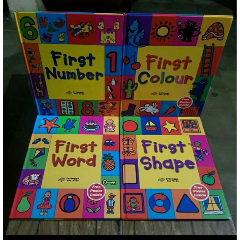 001010059 - ORIGINAL BOOK HARDCOVER MY 1ST FIRST COLOURS BOOK/ MY FIRST ...