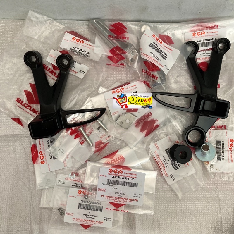 Rear Foot Step Retail Satria FU Karbu Satria FU Fi Raider Fi Original ...