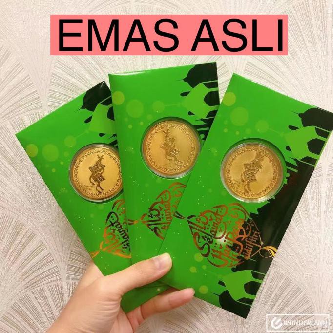 Monggo) Angpao Eid Al-Fitr Ramadan Ramadan Envelopes Original Gold ...