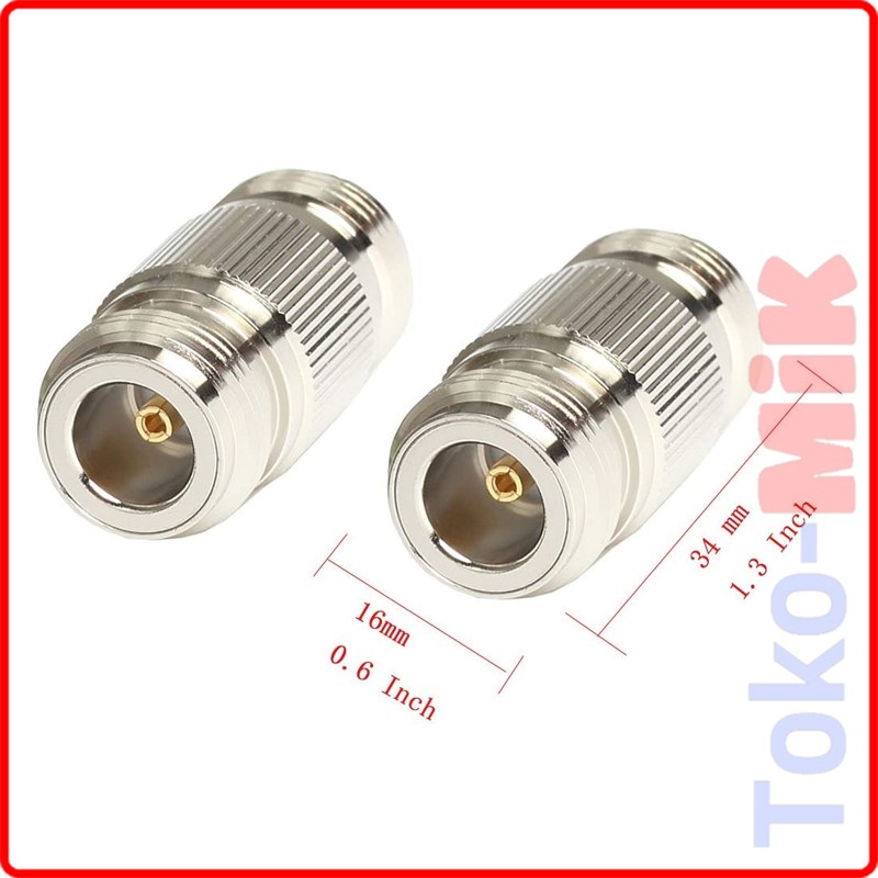 RF N Female to N Female Double N Repeater Connector Connection | Shopee ...