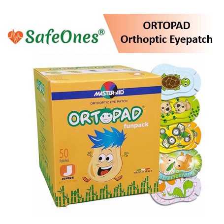 FDA APPROVED ORTOPAD Orthoptic Eye Patch Fun Pack Design - UNISEX | Box ...
