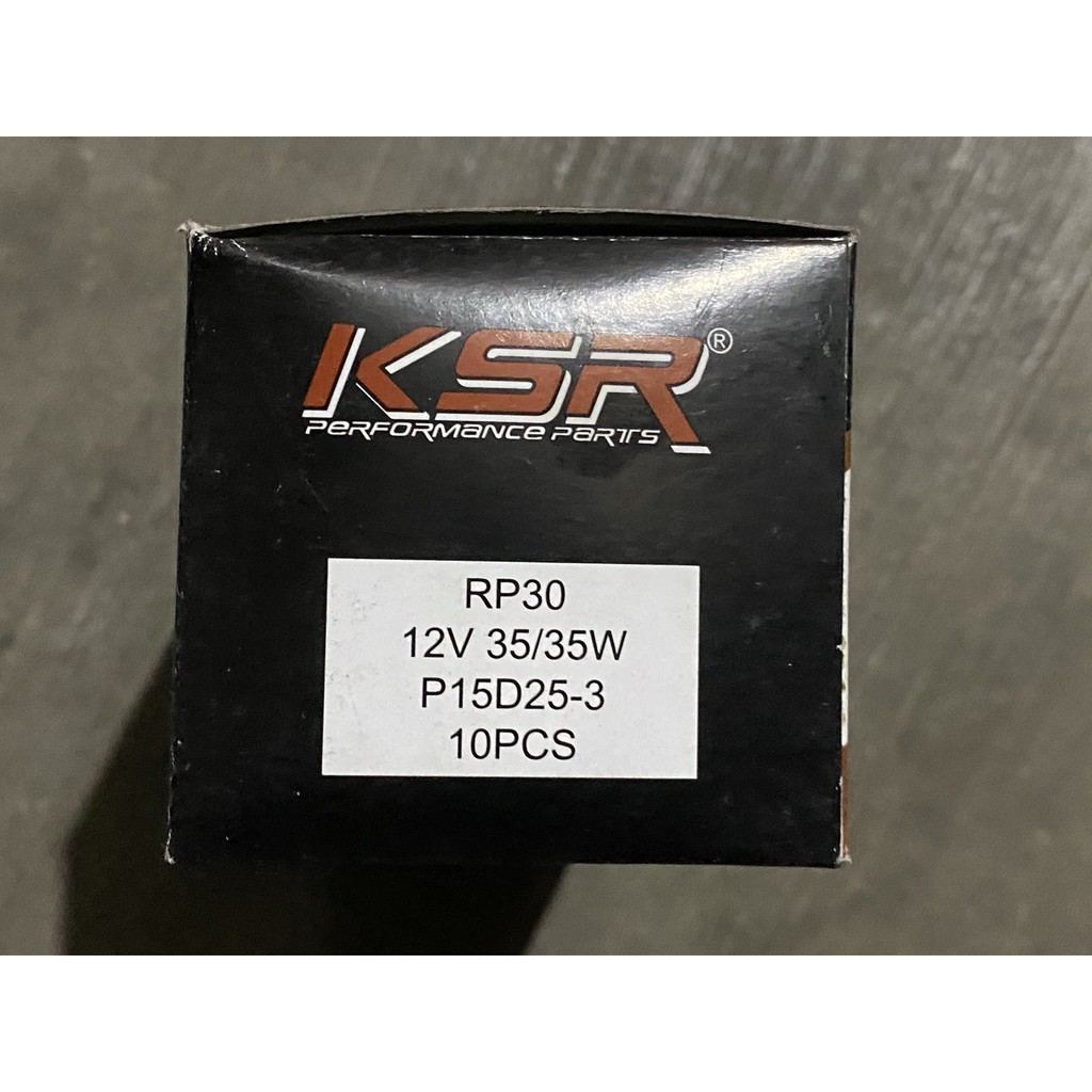 KSR Head Light Bulb (RP30) 12V sold per box | Shopee Philippines