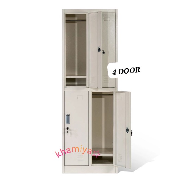 Metal Locker with keylock & padlock (Doors 2D,6D,9D,12D,15D,18D,24D,50D ...