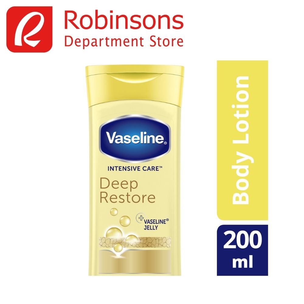 Vaseline Intensive Care Lotion Deep Restore 200ml | Shopee Philippines