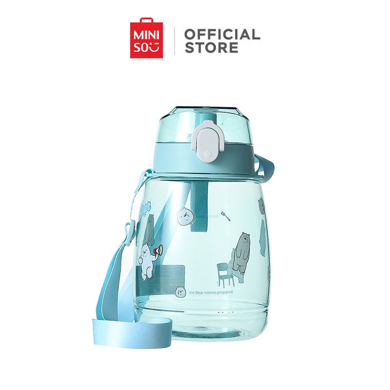MINISO WBB Collection 4.0 Cool Water Bottle 1300ml Ice Bear | Shopee ...