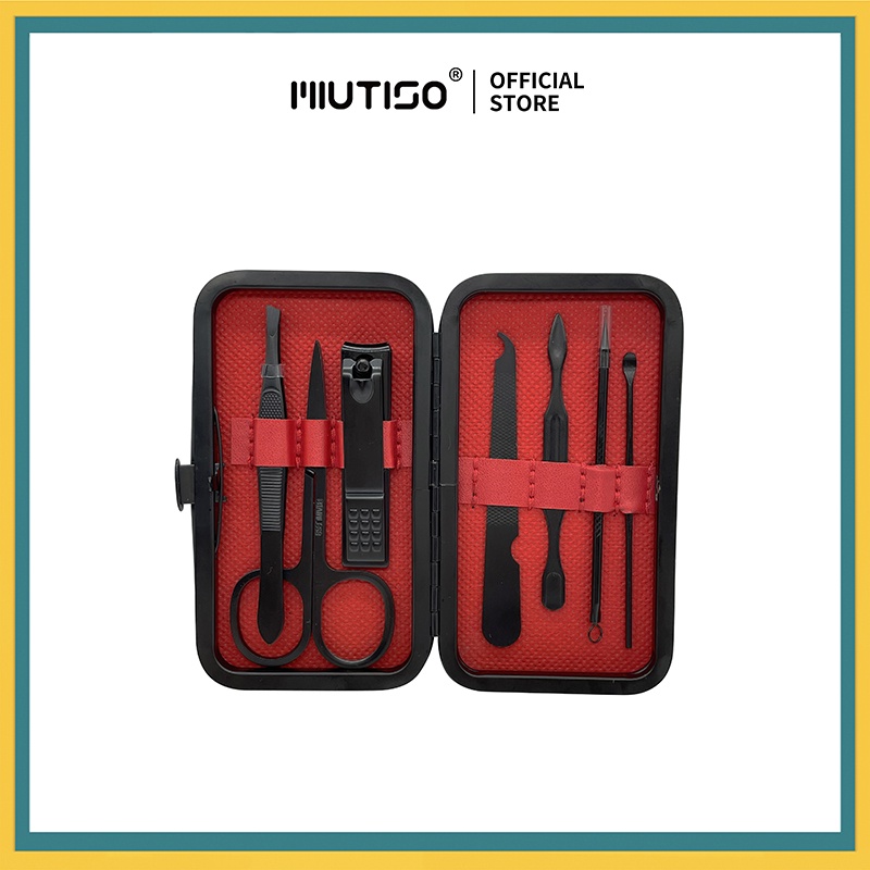 Miutiso Manicure Set Nail Clipper 7In1 Stainless Steel Toe Finger ...
