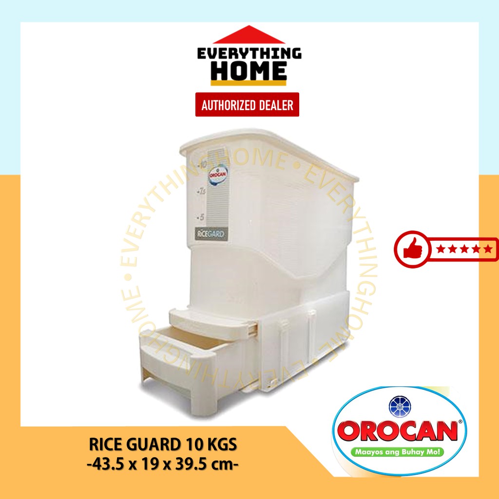 Orocan Rice Gard Rice Dispenser 10KG / 6880 | Shopee Philippines