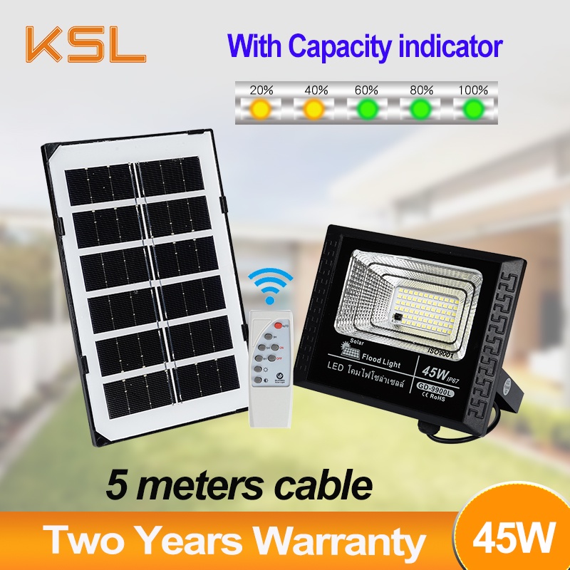 KSL Solar flood light 25W-500W outdoor waterproof garden LED Outdoor ...