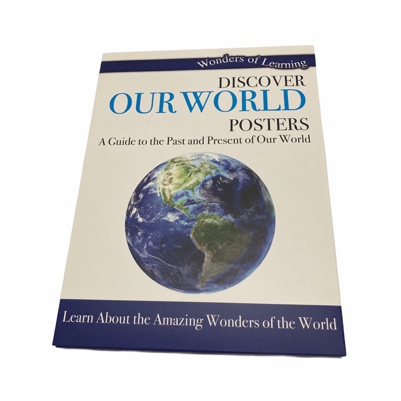 DISCOVER OUR WORLD POSTERS (SET OF 5 POSTERS) | Shopee Philippines