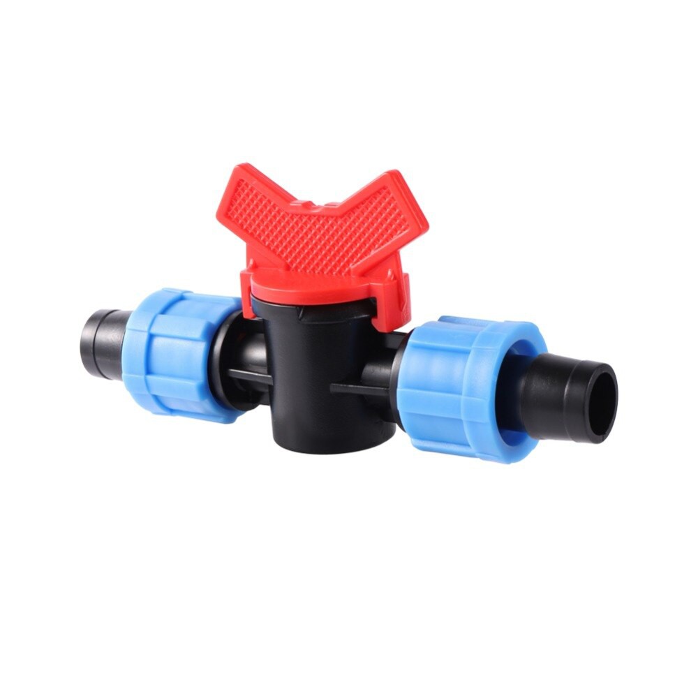 16mm Drip Tape Water Valve Connector Dn17 Pipe Locked Water Control