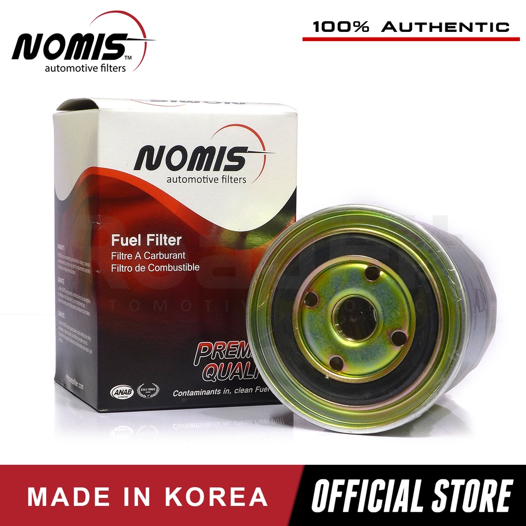 Nomis Fuel Filter NFDT-100 for Hyundai H100 Diesel, Porter 2.5 2005 ...