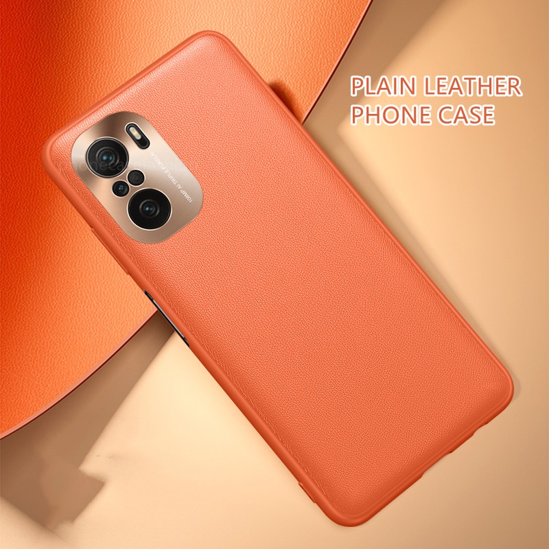 Leather Hard Phone Case Xiaomi POCO M4 Pro 5G F3 GT X3 X2 M3 Pro F2 5G ...
