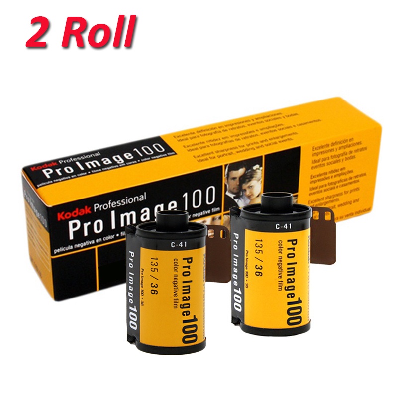 2 Roll Kodak ProImage 100 Color Negative Film 35mm 135 C41 Process MVP ...