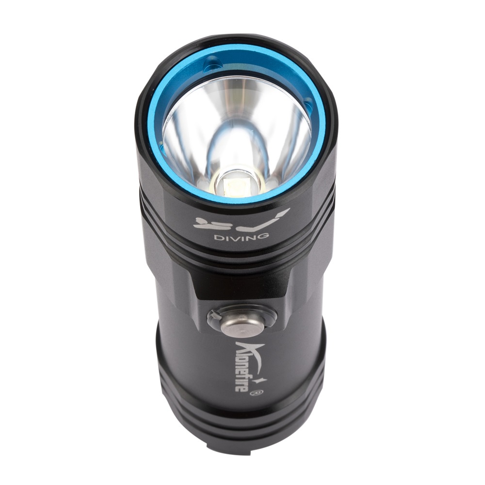 Alonefire Dv76 Super Bright Diving Flashlight L2 Led Ipx8 Highest ...
