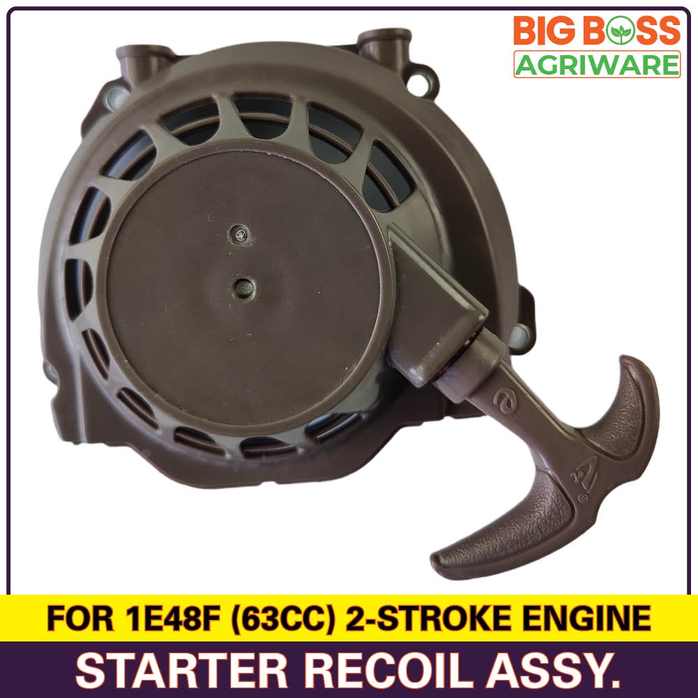 BBA Starter Recoil Motor Assembly for 63cc / 1E48F 2-Stroke Earth Auger ...