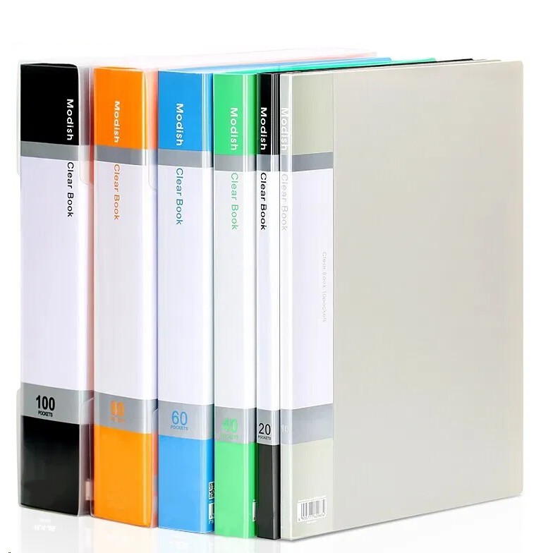SAKURA Display Book 80 pockets, A4 size, Random colors | Shopee Philippines