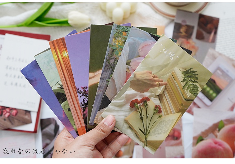 PINEDOT 30 Pieces Aesthetic INS Photo Post Cards Wall Deco Cards ...