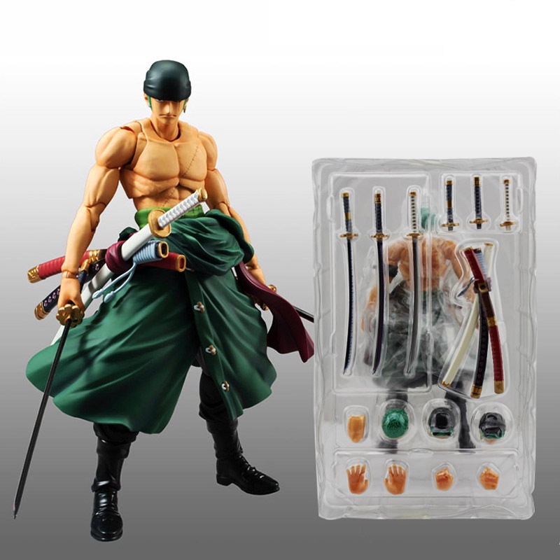 ONE PIECE Articulated Action Figure Hero DIY Assembled Model PVC Figure ...