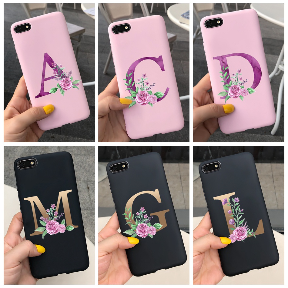 Letter Case iPhone 6 6s Plus A to Z Custom Name Alphabet Monogram Black ...
