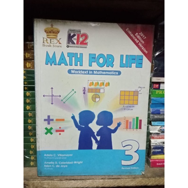 MATH FOR LIFE grade 3 (used book) | Shopee Philippines