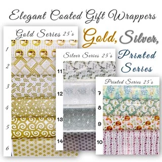 Shop gold gift wrapper for Sale on Shopee Philippines