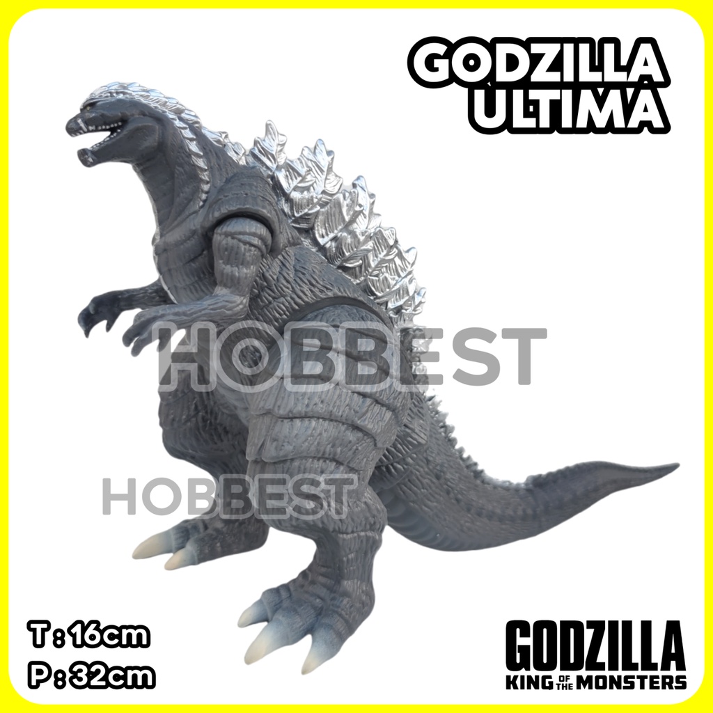 Godzilla ULTIMA 16cm Action Figure Miniature Display Toy for Boys ...