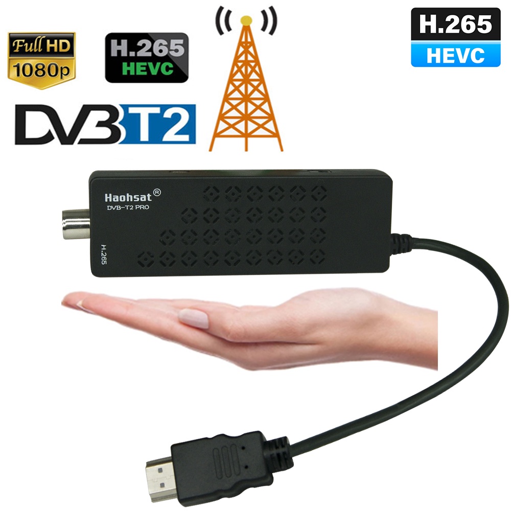 Italy Haohsat DVB T2PRO Digital Terrestrial Decoder DVB-C-T-T2 Receiver ...