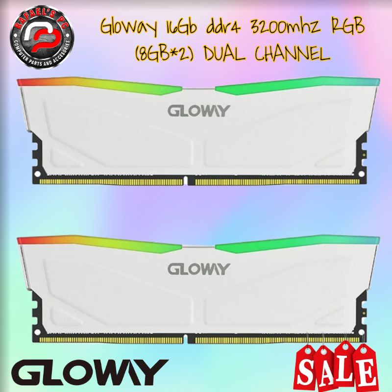 GLOWAY 16GB RGB DDR4 3200MHZ (8GB*2) | Shopee Philippines