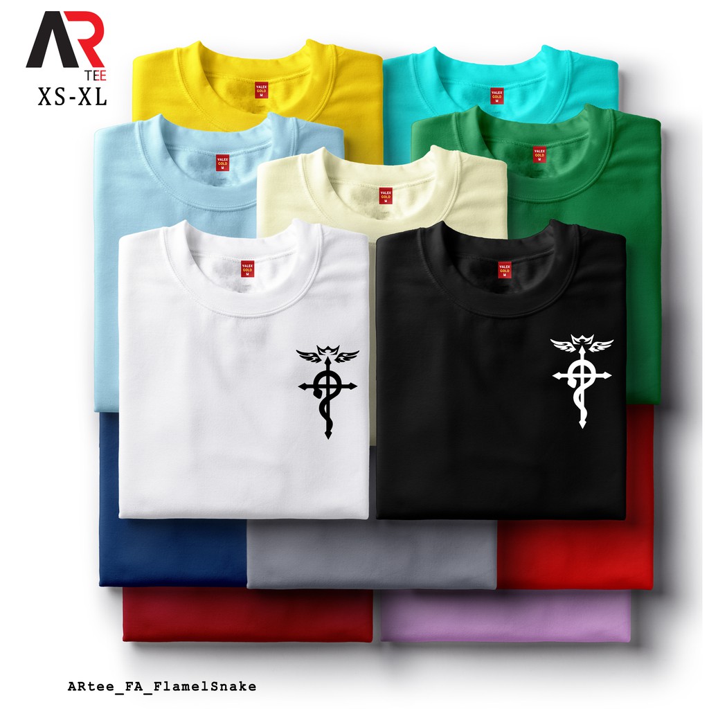 AR Tees Fullmetal Alchemist Flamel Logo Customized Shirt Unisex Tshirt ...