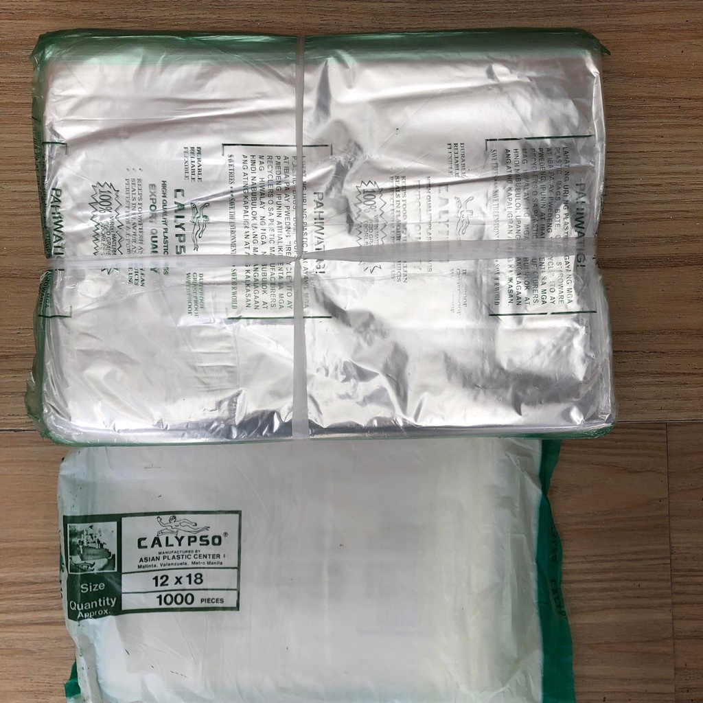 Calypso PP Clear Plastic 12x18, 10x14, 9x16, 8x14, 7x14, 7x12 per ...