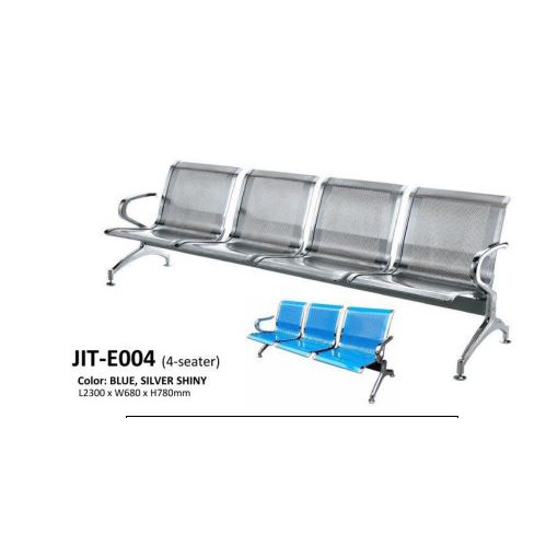 FLRCC GANG CHAIR JIT-E004 (4-SEATER) | Shopee Philippines