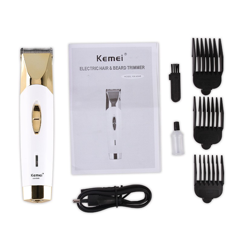 Kemei Professional Dry Dual-Use Hair Trimmer Electric Beard Shaver Body ...