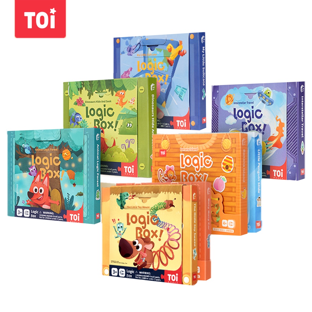 BYJ TOI Logic Box Board Game Suitable for Age 3+ Educational Toy ...