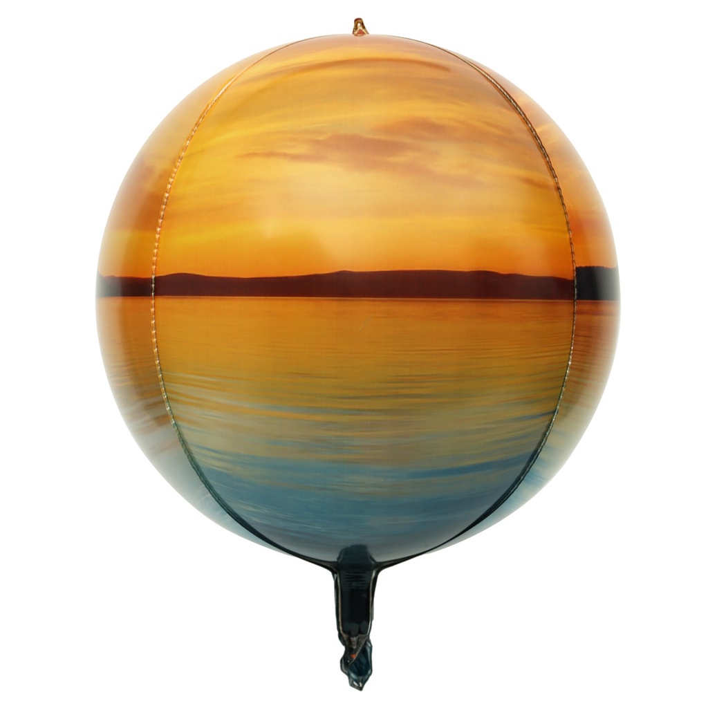 2pcs 22inch 4D Earth Moon Foil Balloon Earth Day World Map Balloons ...