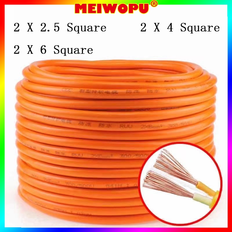 2-core Antifreeze Wire Cord Electric Vehicle Charging Line Household ...