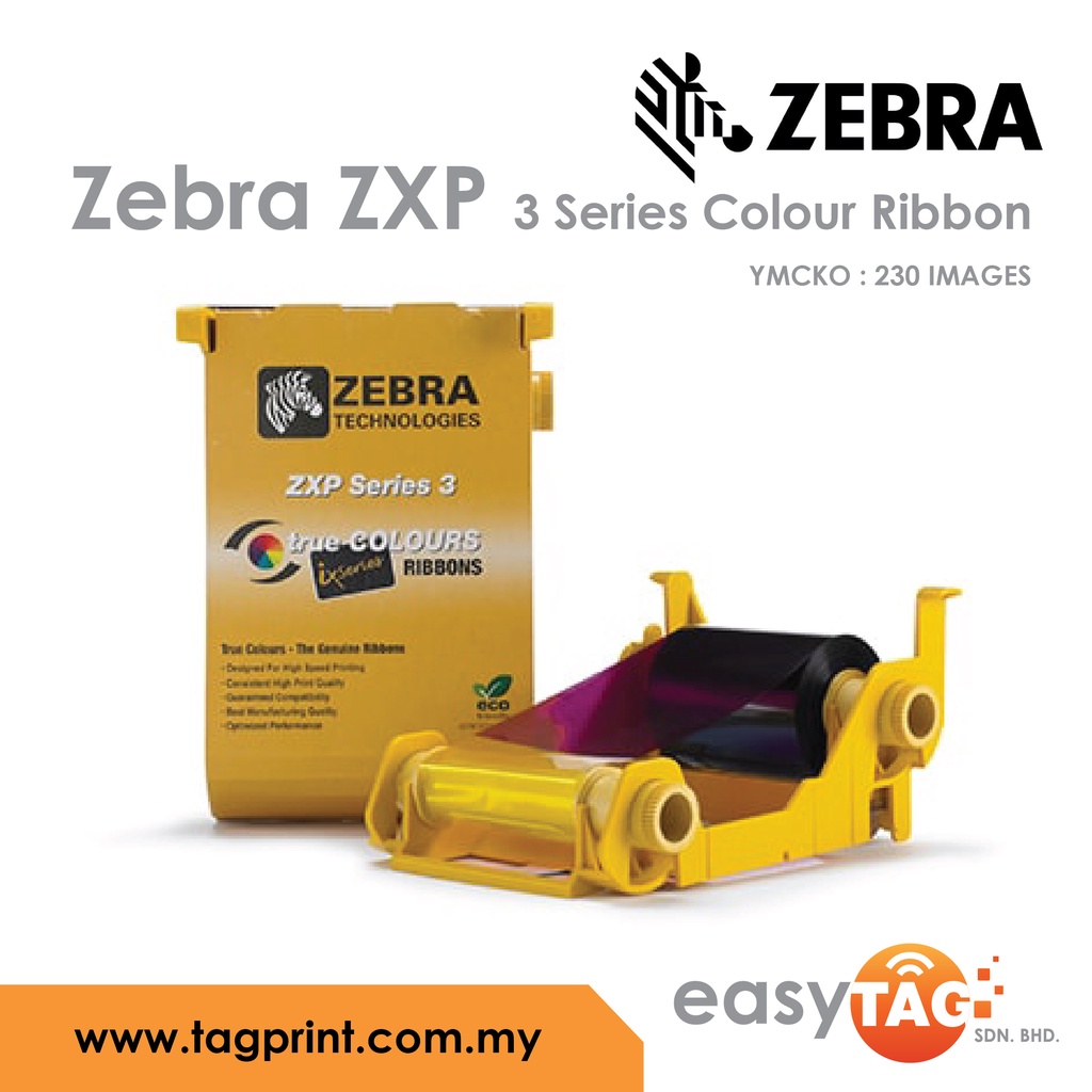 Zebra ZXP 3 Series YMCKO Color Ribbon | Shopee Philippines