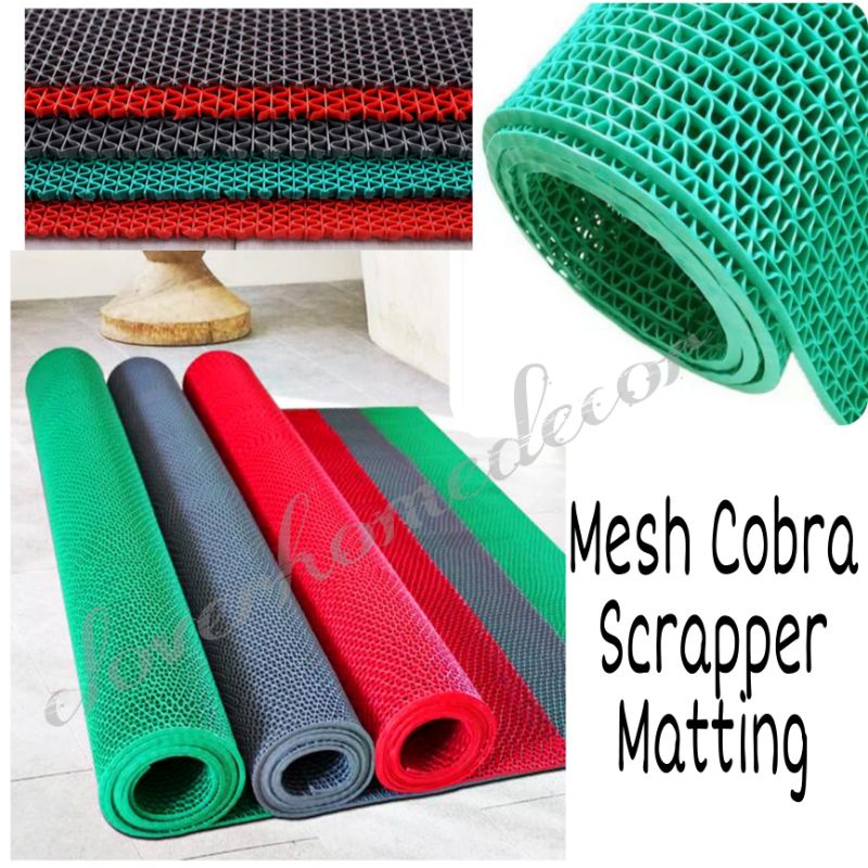 Anti Slip Mesh Cobra Matting Stripes Matting Rug 90cm×100cm,120cm×100cm ...